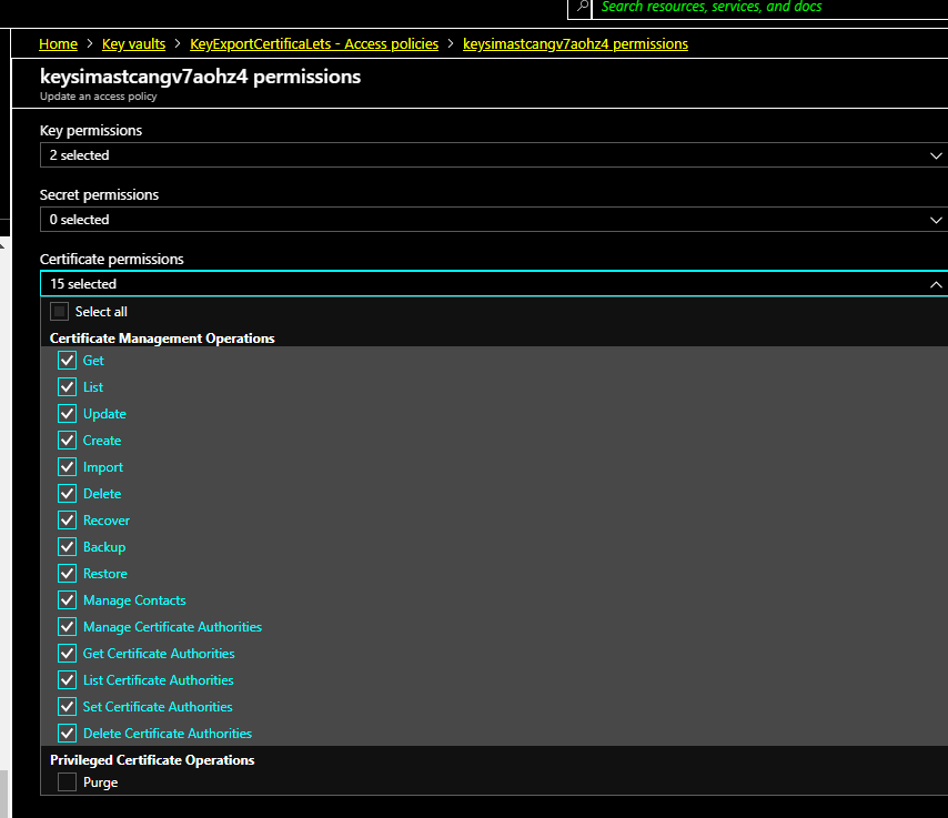 How to disable Read Only mode in Azure Function App · Issue #24 · shibayan/keyvault-acmebot · GitHub