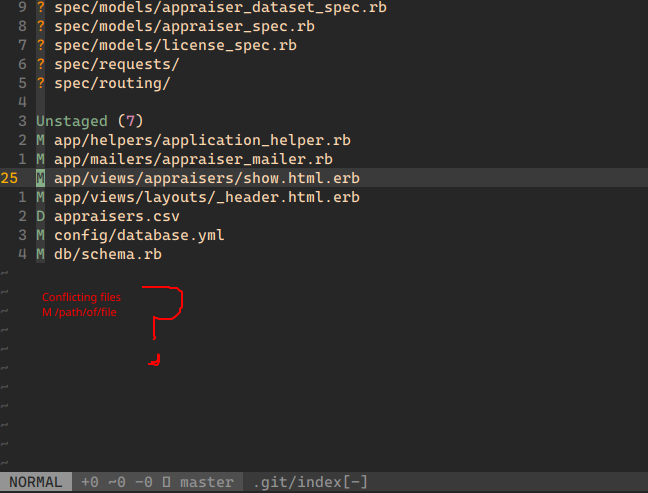 Gstatus Issues · Issue 1343 · Tpope Vim Fugitive · Github