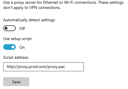 Add setting to allow the input of proxy address and credentials · Issue ...