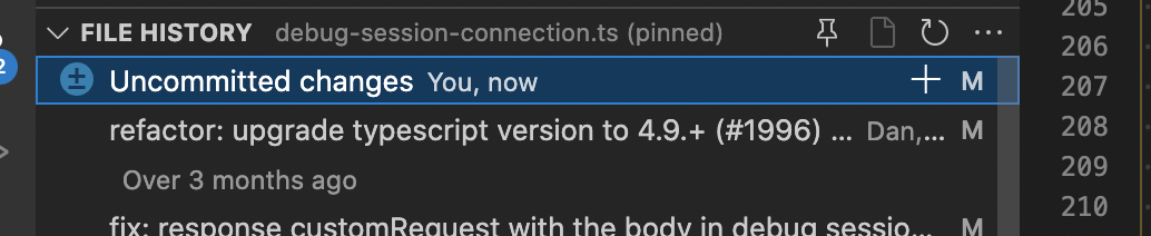 [FEATURE] 考虑实现 localHistory 能力 · Issue #2208 · opensumi/core · GitHub