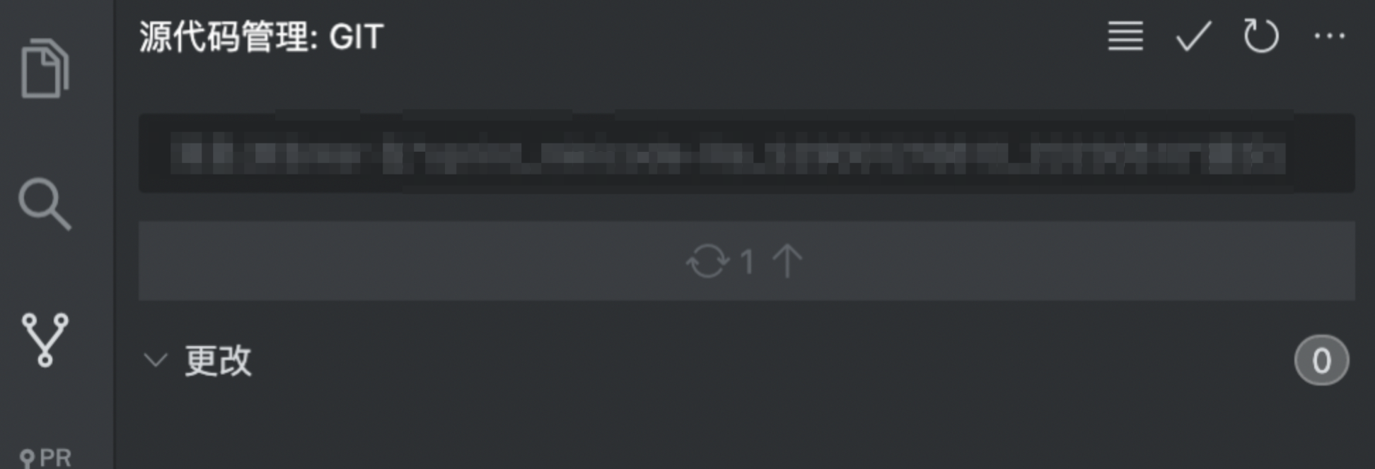 [BUG] git scm 1.68.1 版本的插件 publish changes 按钮一直处于禁用状态 · Issue #2697 · opensumi/core · GitHub