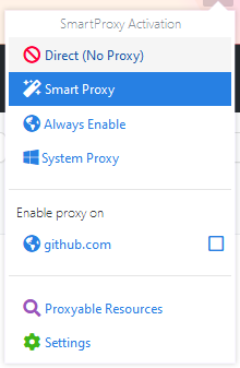 Proxy mode is synced even if "Enable syncing proxy-mode" is unchecked · Issue #161 · salarcode ...