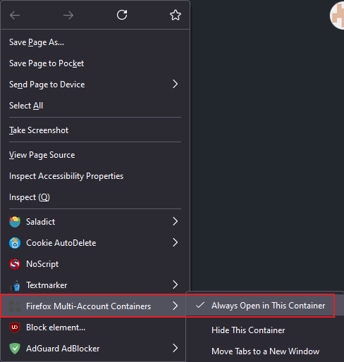 Can't "forget" an always-open-in-container setting · Issue #2104 · mozilla/multi-account ...