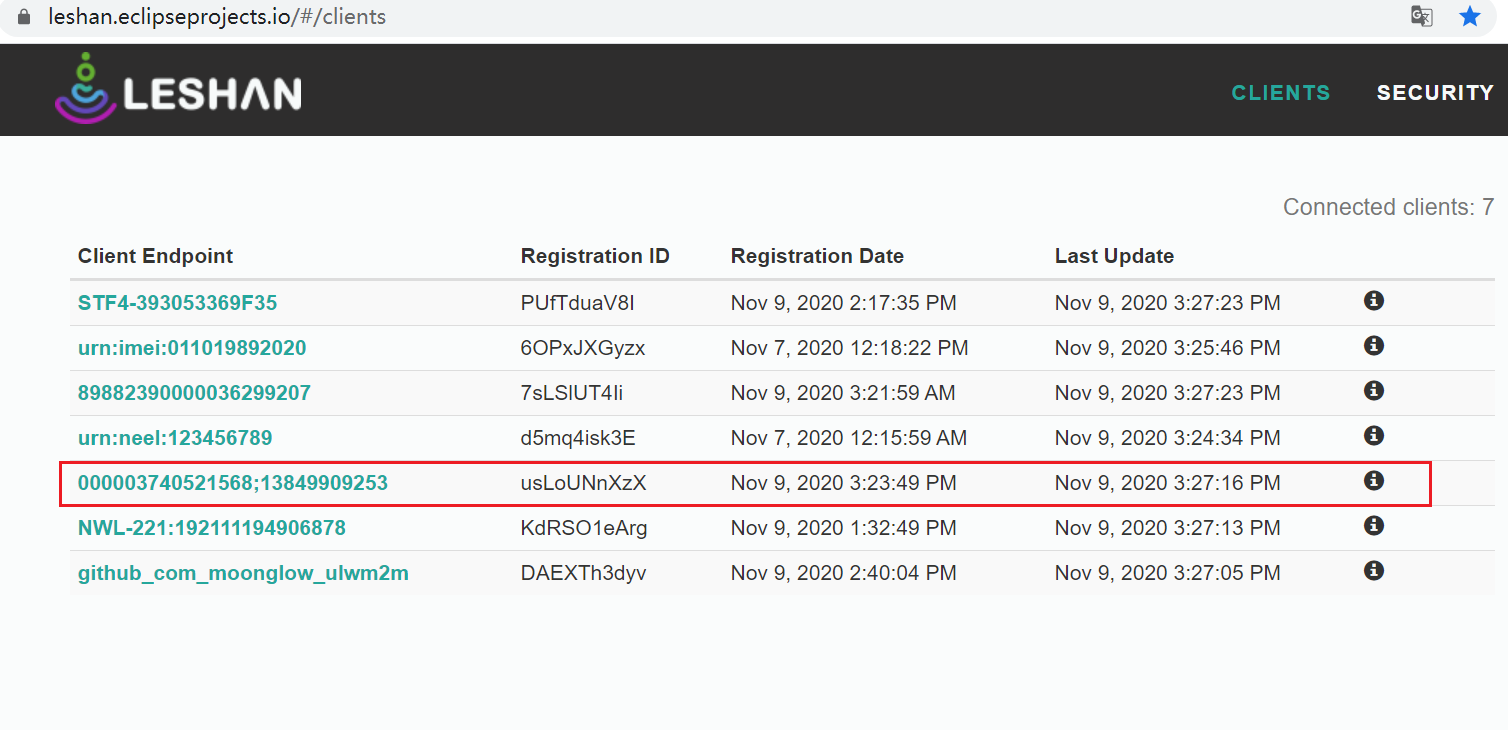 Bootstrap using endpoint name with semicolon · Issue #918 · eclipse-leshan/leshan · GitHub