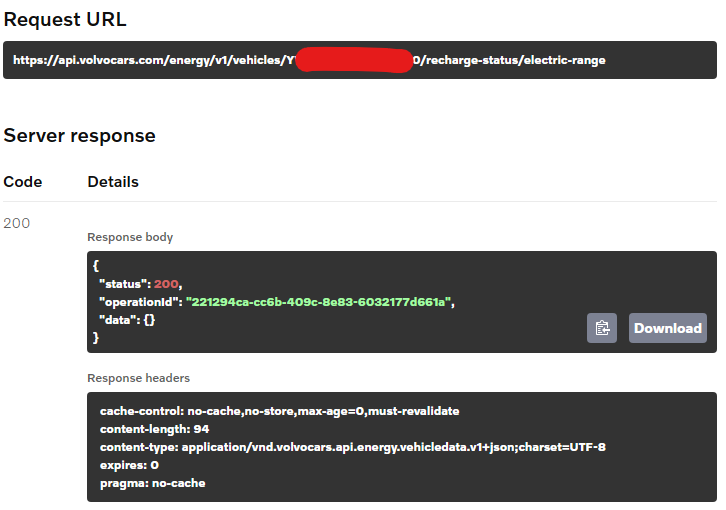 Error setting up entry Volvo - XC40 for volvoaaos · Issue #20 · fars-fede-fire/volvoaaos · GitHub
