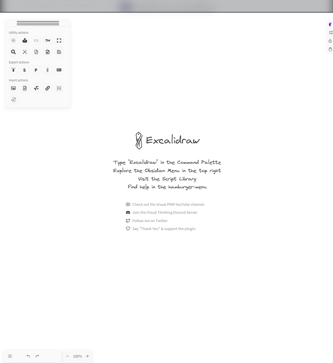 Bug No Tools Visible · Issue 1118 · Zsviczianobsidian Excalidraw Plugin · Github 3254