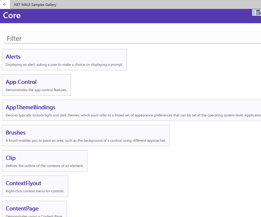 Catalyst Gallery no longer resizes to fit the window · Issue #10183 · dotnet/maui · GitHub