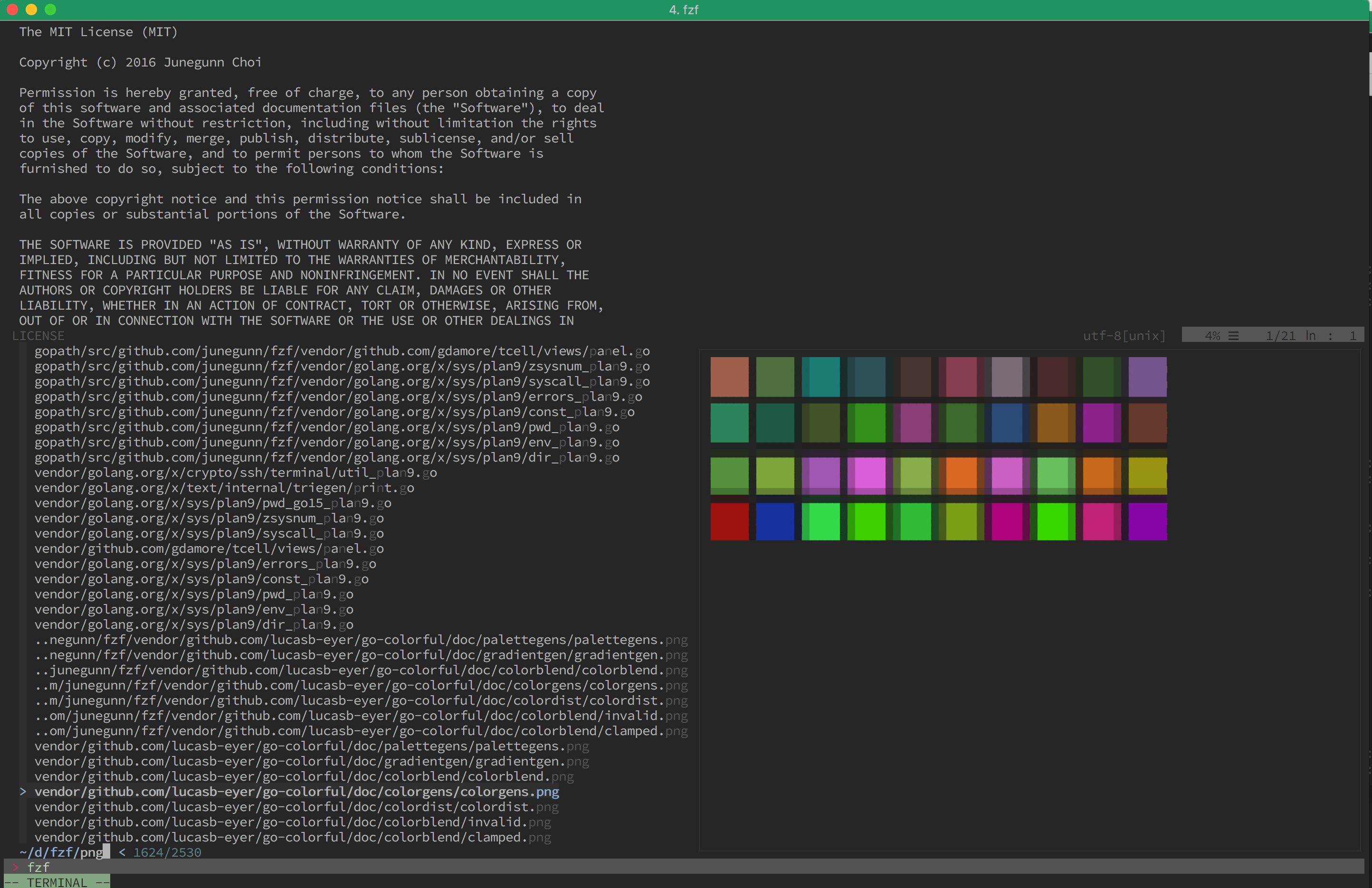 Set TERM for Neovim and fzf built with tcell · Issue #911 · junegunn/fzf · GitHub