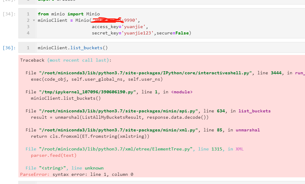 client error · Issue #1160 · minio/minio-py · GitHub client error · Issue #1160 · minio/minio-py · GitHub
