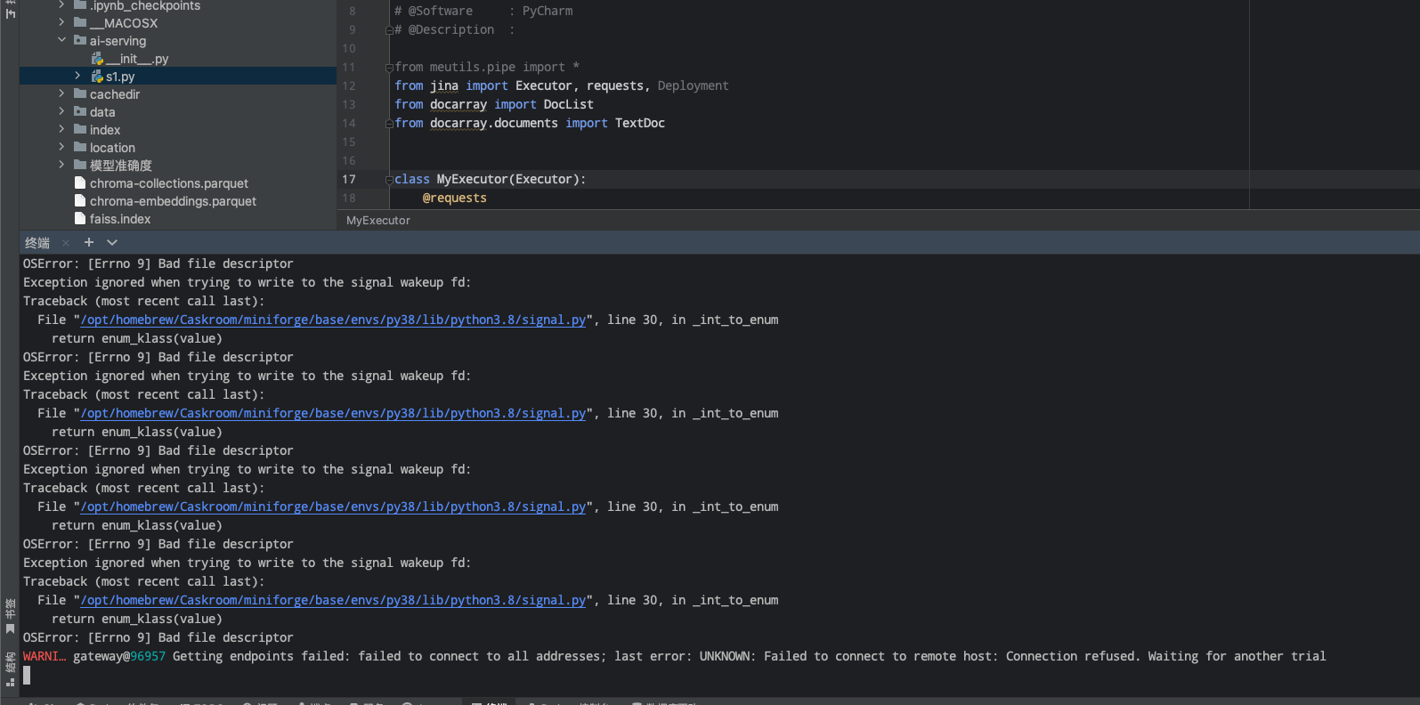 Oserror Can Not Find An Available Port In · Issue 5967 · Jina Aijina · Github 