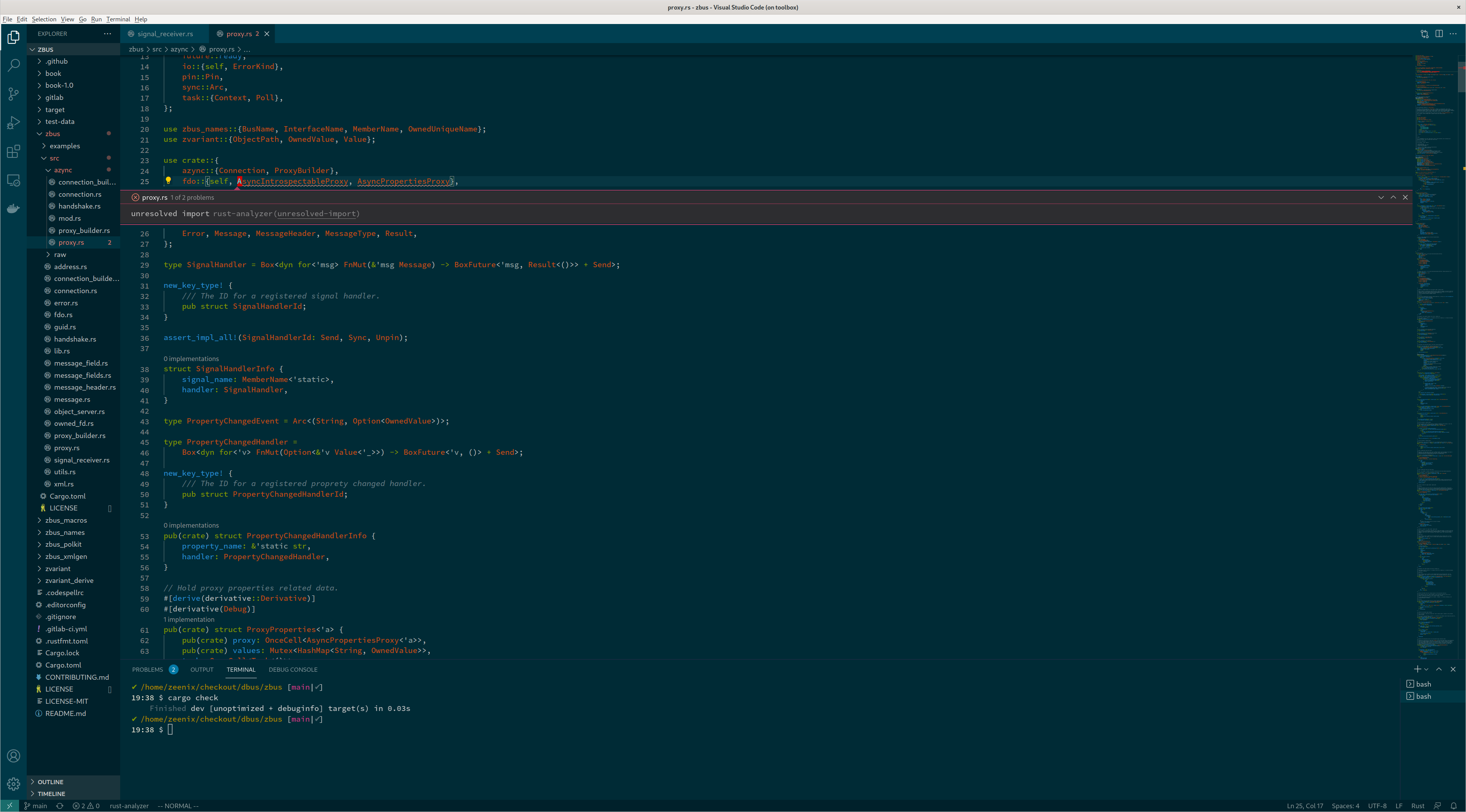 unresolved symbols for generated API · Issue #9774 · rust-lang/rust-analyzer · GitHub