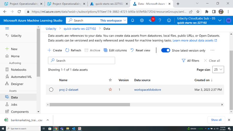 GitHub - soumyadiptapete/AzureML-Nanodegree-Udacity-Project2: Operationalizing machine learning ...
