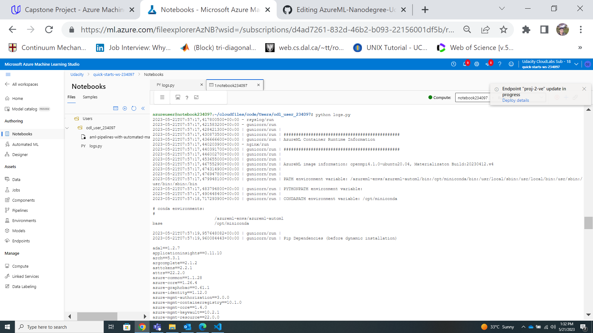 GitHub - soumyadiptapete/AzureML-Nanodegree-Udacity-Project2: Operationalizing machine learning ...