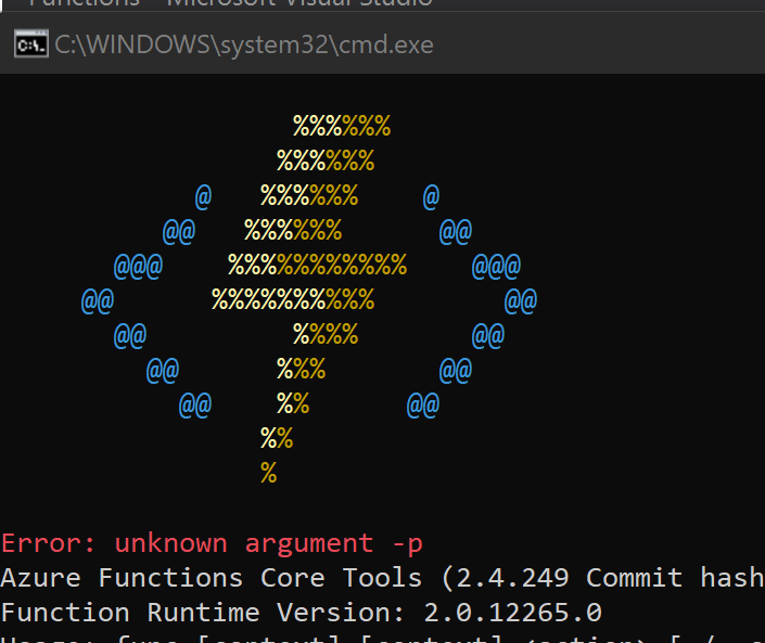 Cannot launch multiple func.exe's on different ports locally · Issue #1006 · Azure/azure ...