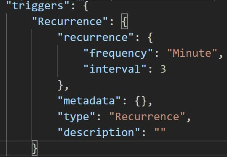 'recurrence' snippet results in invalid definition · Issue #138 · microsoft/vscode ...