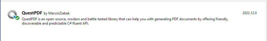 Error AlignCenter() use · QuestPDF QuestPDF · Discussion #436 · GitHub