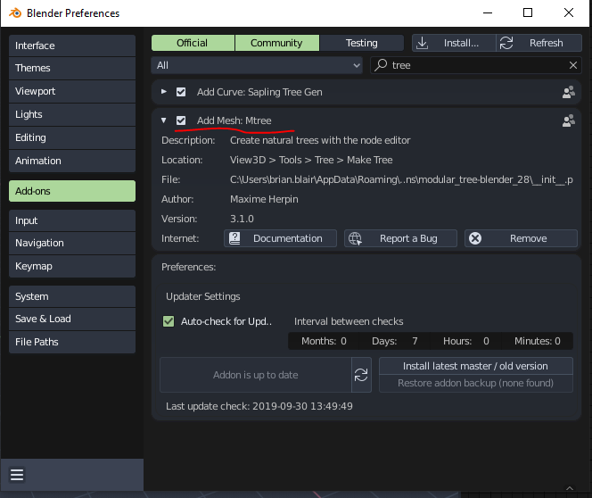 Latest version not working in 2.8 · Issue #190 · MaximeHerpin/modular ...