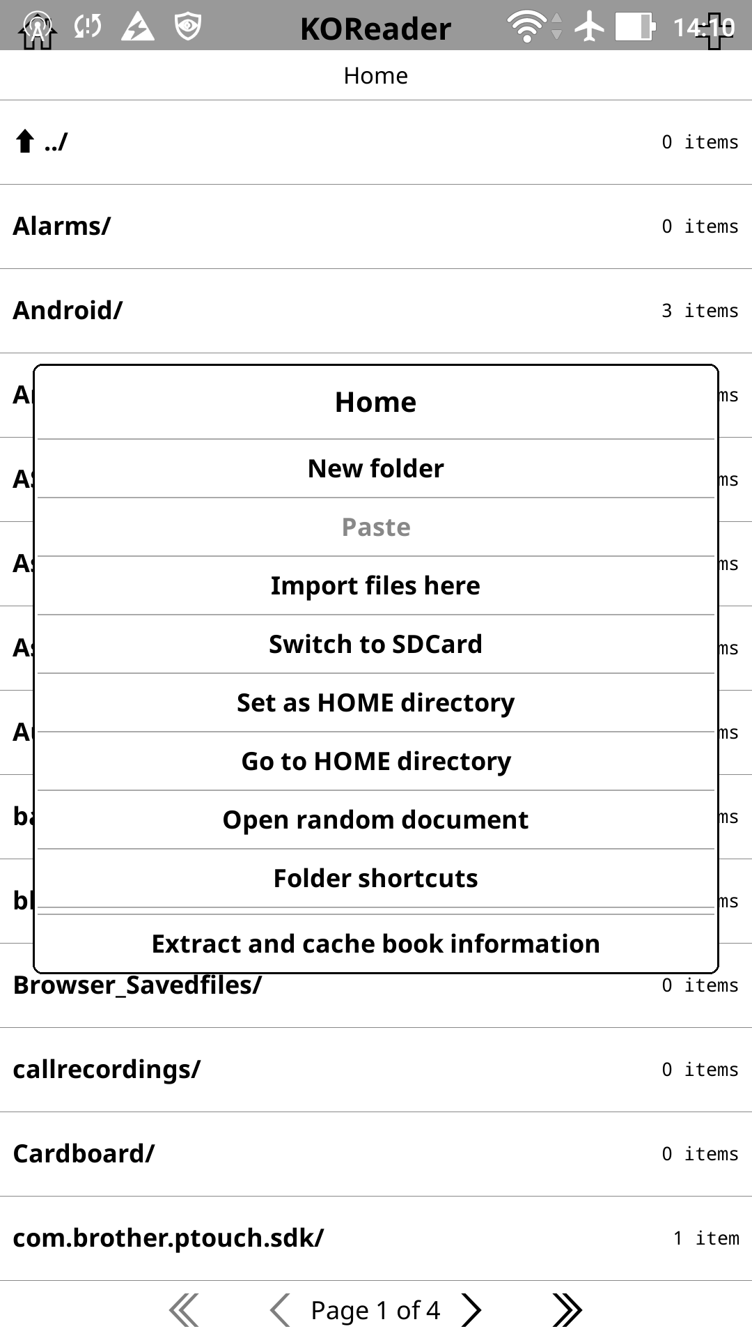 Folder vs Directory · Issue #7157 · koreader/koreader · GitHub