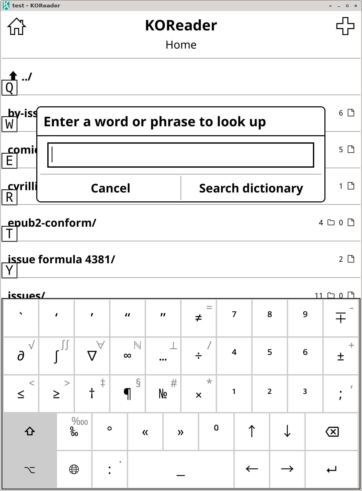 FR: Bengali Keyboard Layout · Issue #8883 · koreader/koreader · GitHub