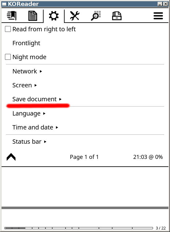 Disable End Card Screen · Issue #3638 · koreader/koreader · GitHub