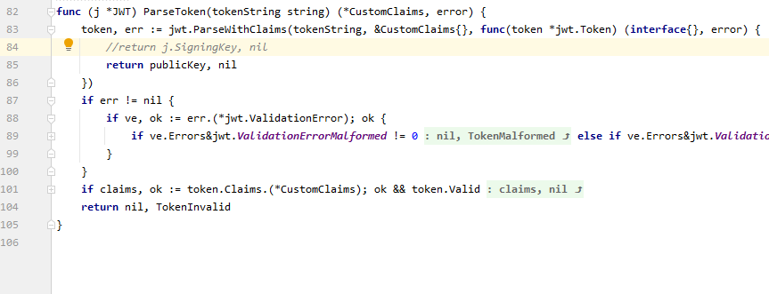 when parse jwt ,happen nil value · Issue #91 · golang-jwt/jwt · GitHub