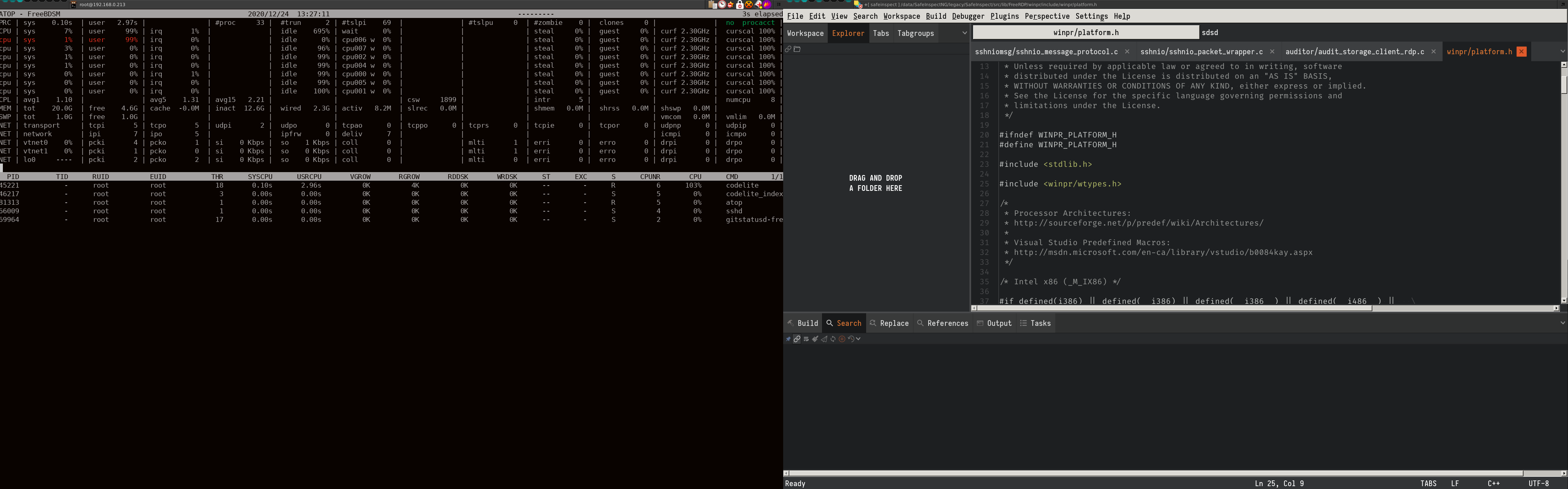 high cpu load · Issue #2591 · eranif/codelite · GitHub