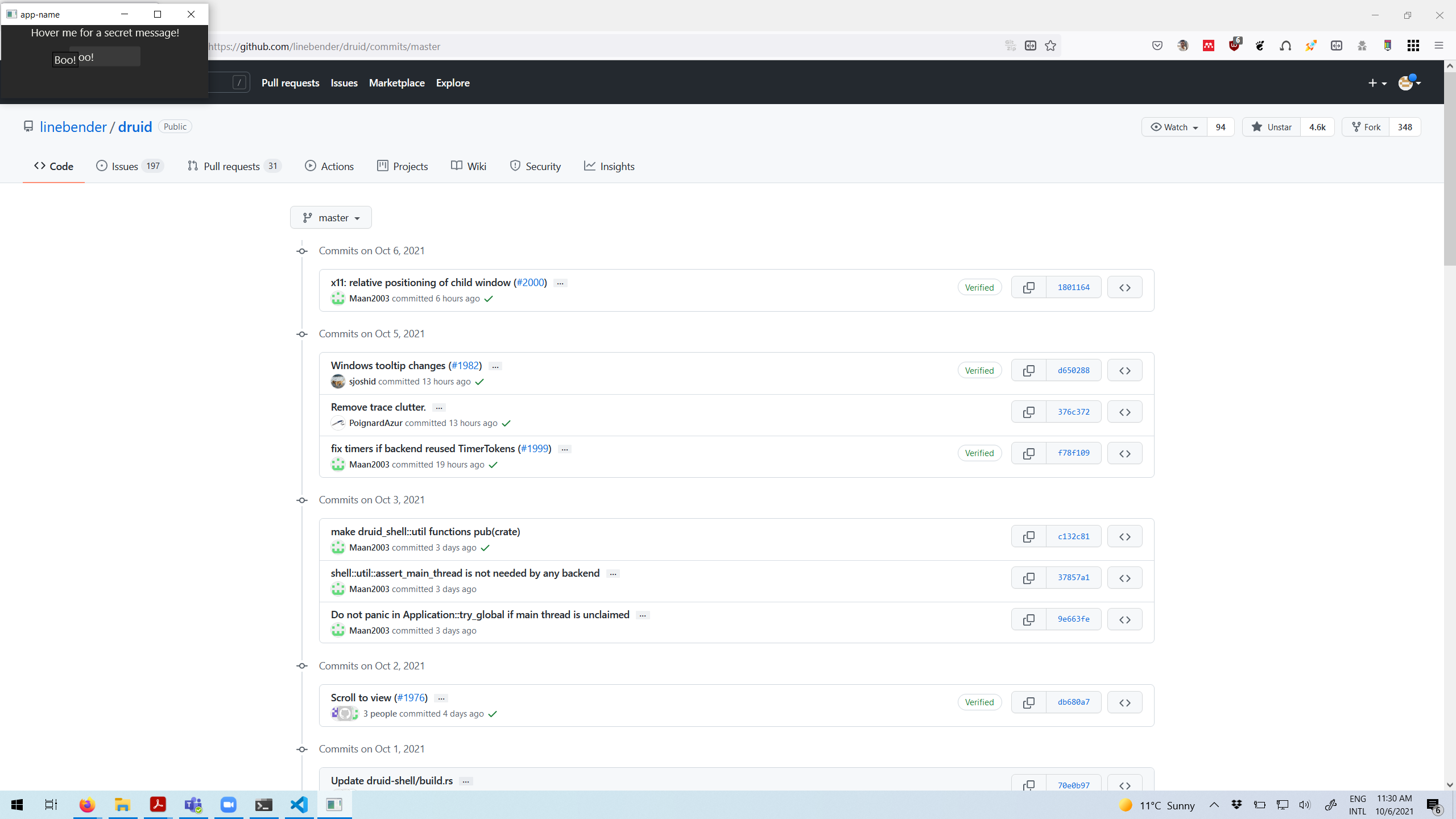 Tooltip broken in Windows · Issue #1986 · linebender/druid · GitHub