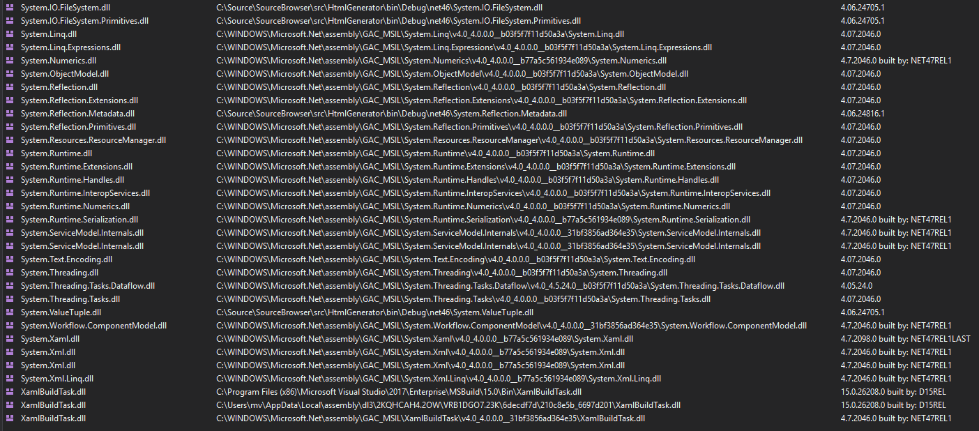 Projects using new .csproj format unsupported? · Issue #78 · KirillOsenkov/SourceBrowser · GitHub