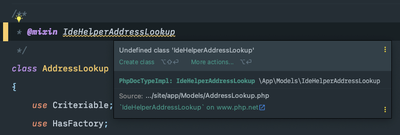 Generate Eloquent Helper doesn't want to work on project with 80+ models · Issue #252 · laravel ...