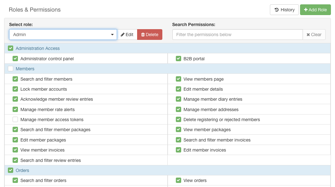 Panel - prevent specific roles from being deleted · Issue #407 · santigarcor/laratrust · GitHub