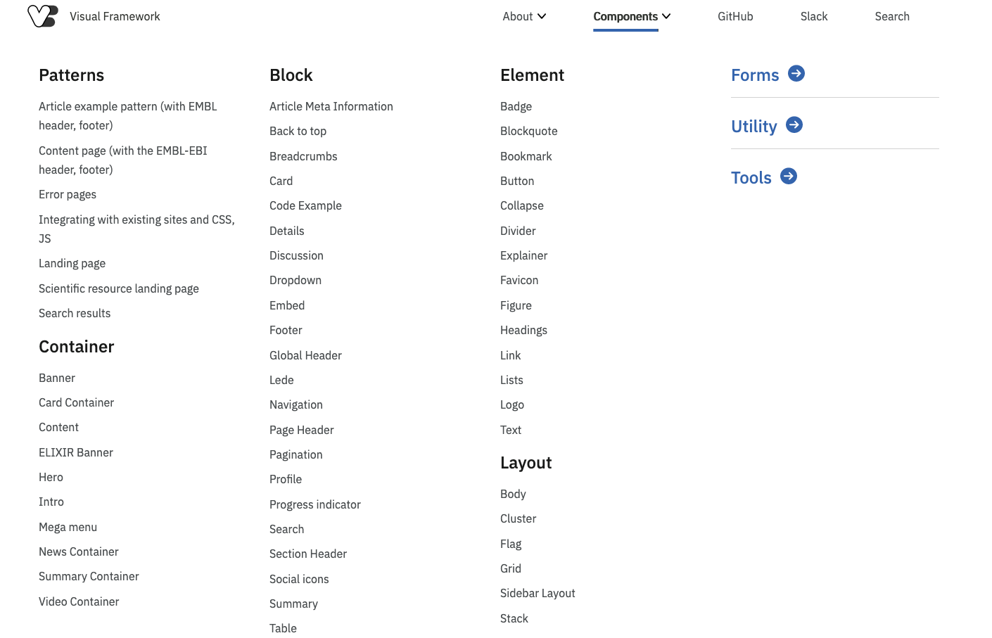 Review and consolidate the design of VF mega menu · Issue #1947 · visual-framework/vf-core · GitHub