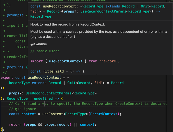 Change tsconfig so that strictNullChecks is true · Issue #7243 · marmelab/react-admin · GitHub