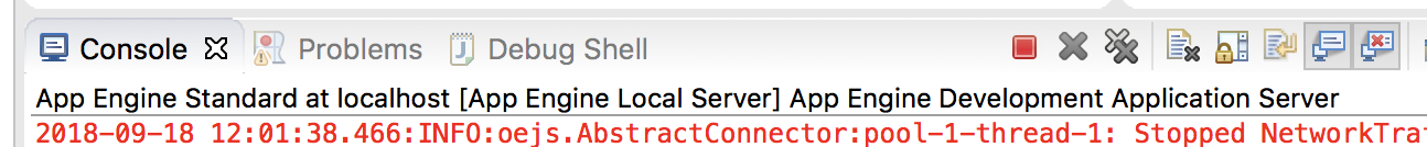 Stacktrace hyperlinks in console output · Issue #2140 · GoogleCloudPlatform/google-cloud-eclipse ...