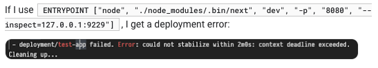status-checks should not disable logging · Issue #4589 · GoogleContainerTools/skaffold · GitHub