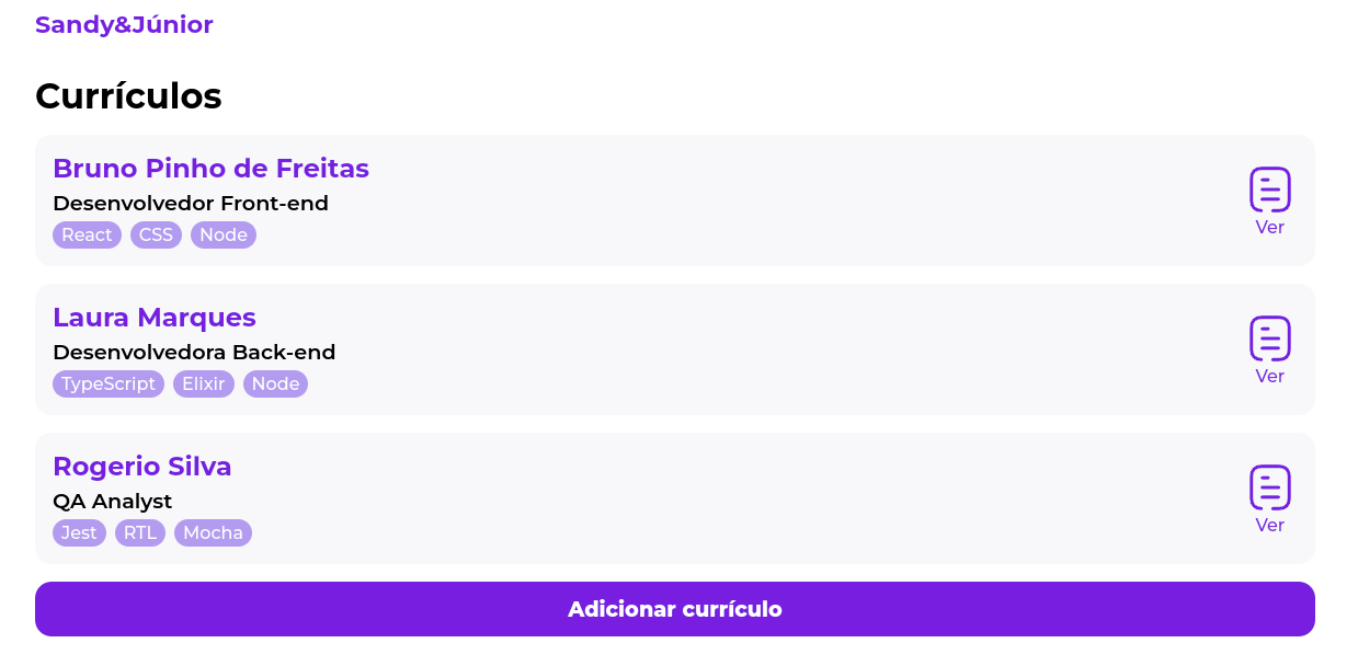 GitHub - pinhob/curriculum-manager: Desafio de front-end da Ilegra utilizando React, React ...