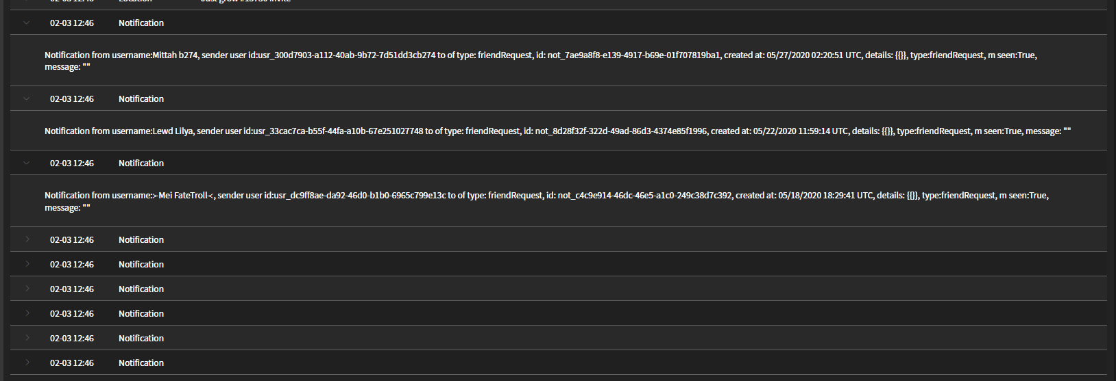 No longer see Location, OnPlayerJoined, and OnPlayerLeft entries in game log · Issue #142 · vrcx ...