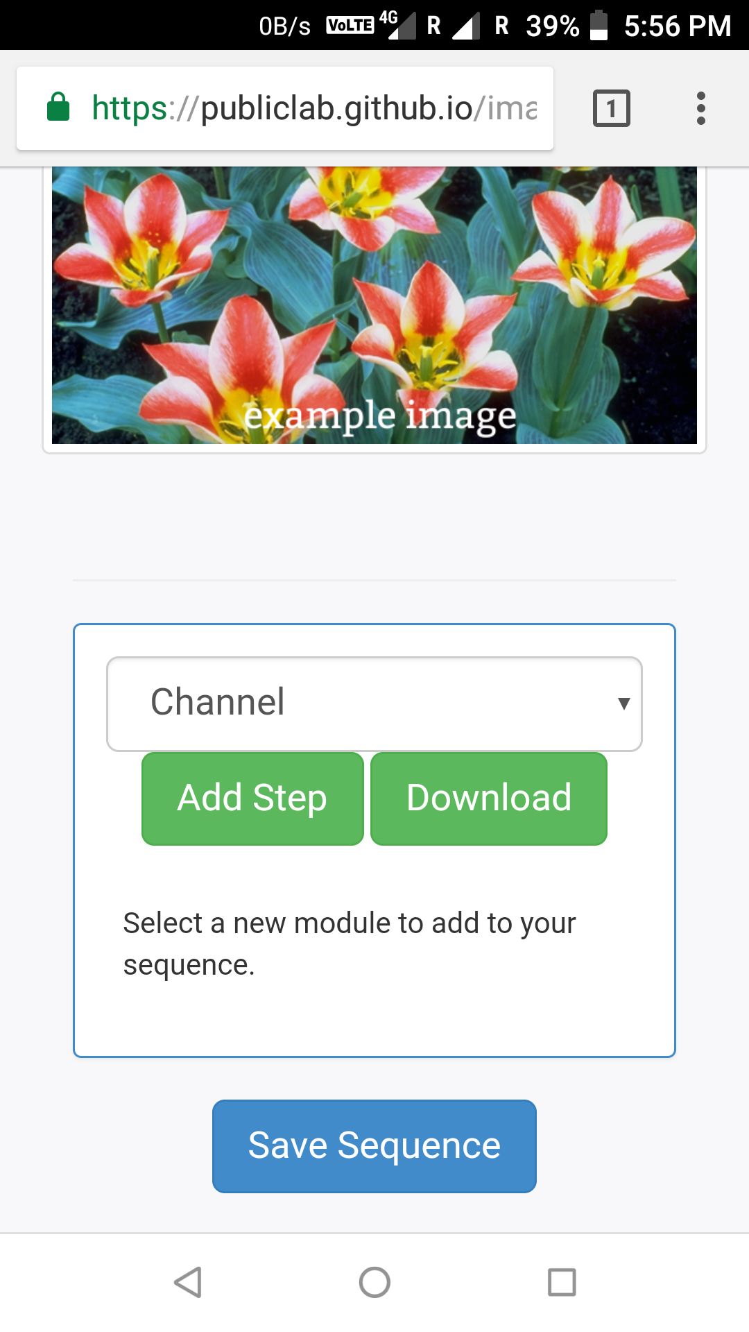 Adjust/Correct the position of Buttons in Mobile View · Issue #355 · publiclab/image-sequencer ...