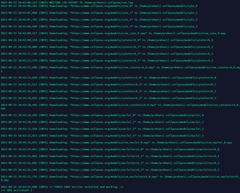 Pre-downloading models and specifying model directory doesn't work (?) · Issue #334 · MouseLand ...