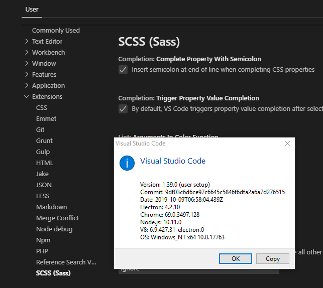 Missing TypeScript Extension in fresh installation · Issue #82204 ...