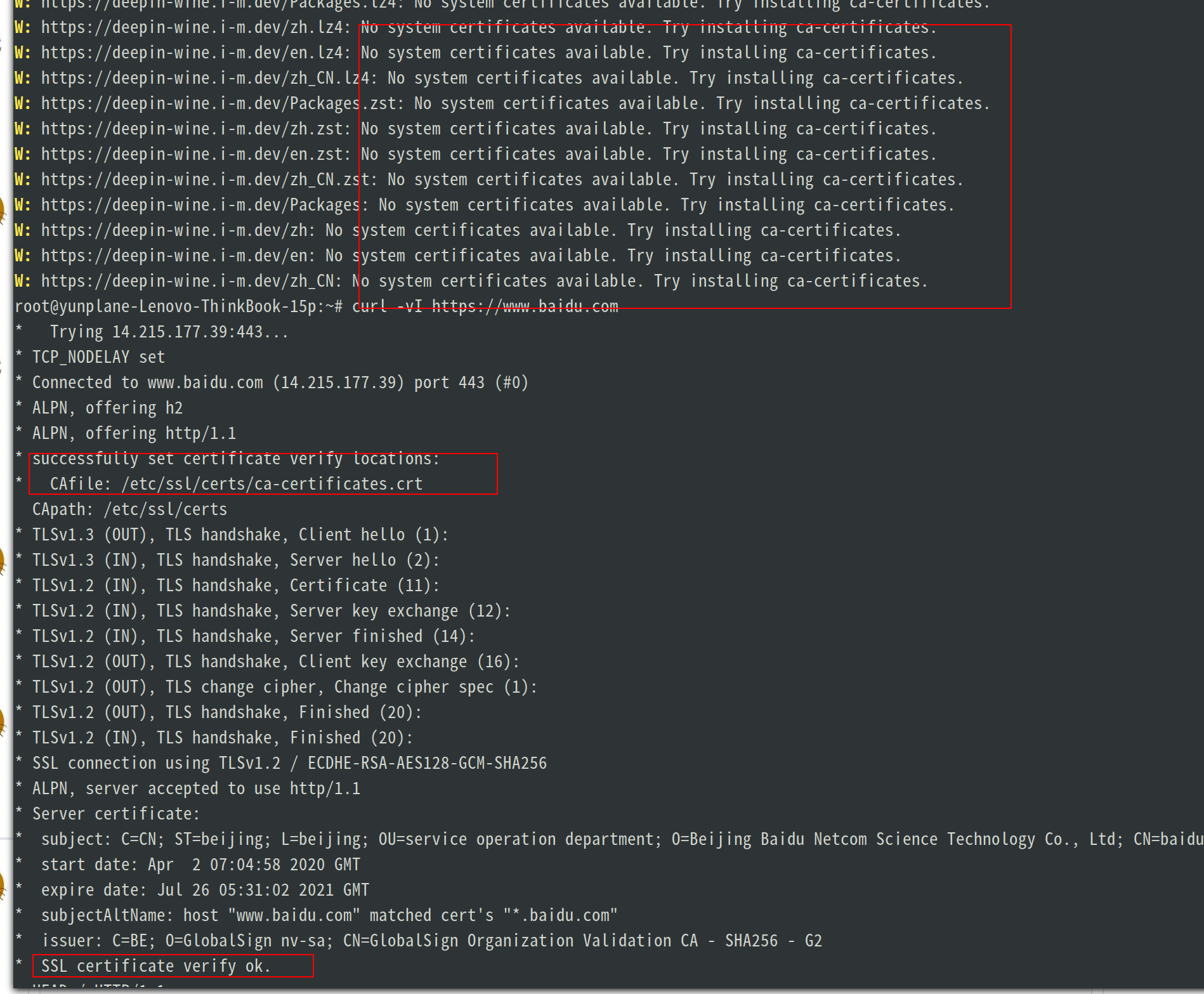 apt update 提示证书不可信，一直更新不了 · Issue #157 · zq1997/deepin-wine · GitHub
