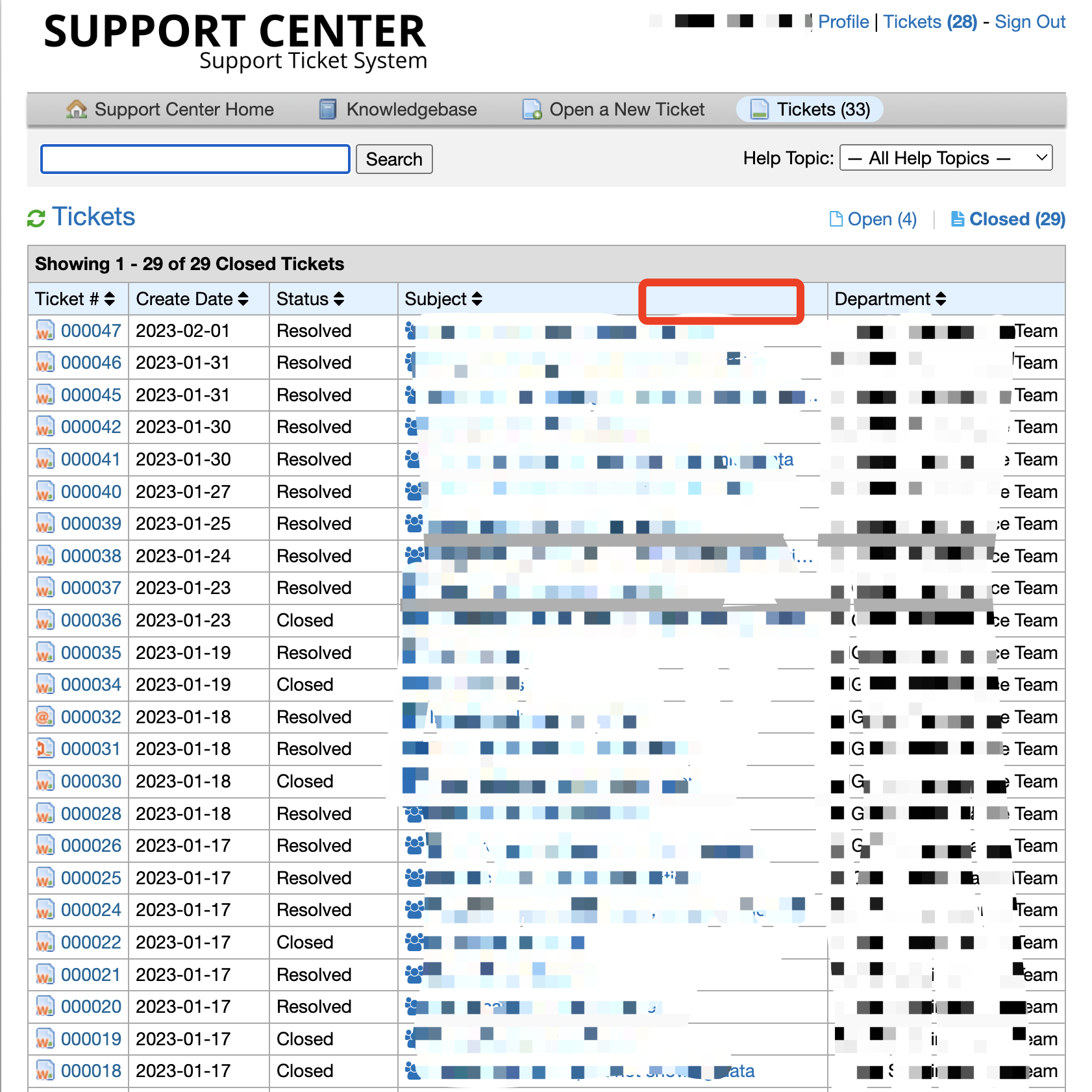 Add a new column "From" on the ticket list for clients · Issue #6461 ...