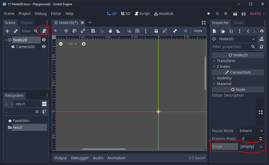 Script Icon In The Scene Dock Not Updateing · Issue 60295 · Godotenginegodot · Github