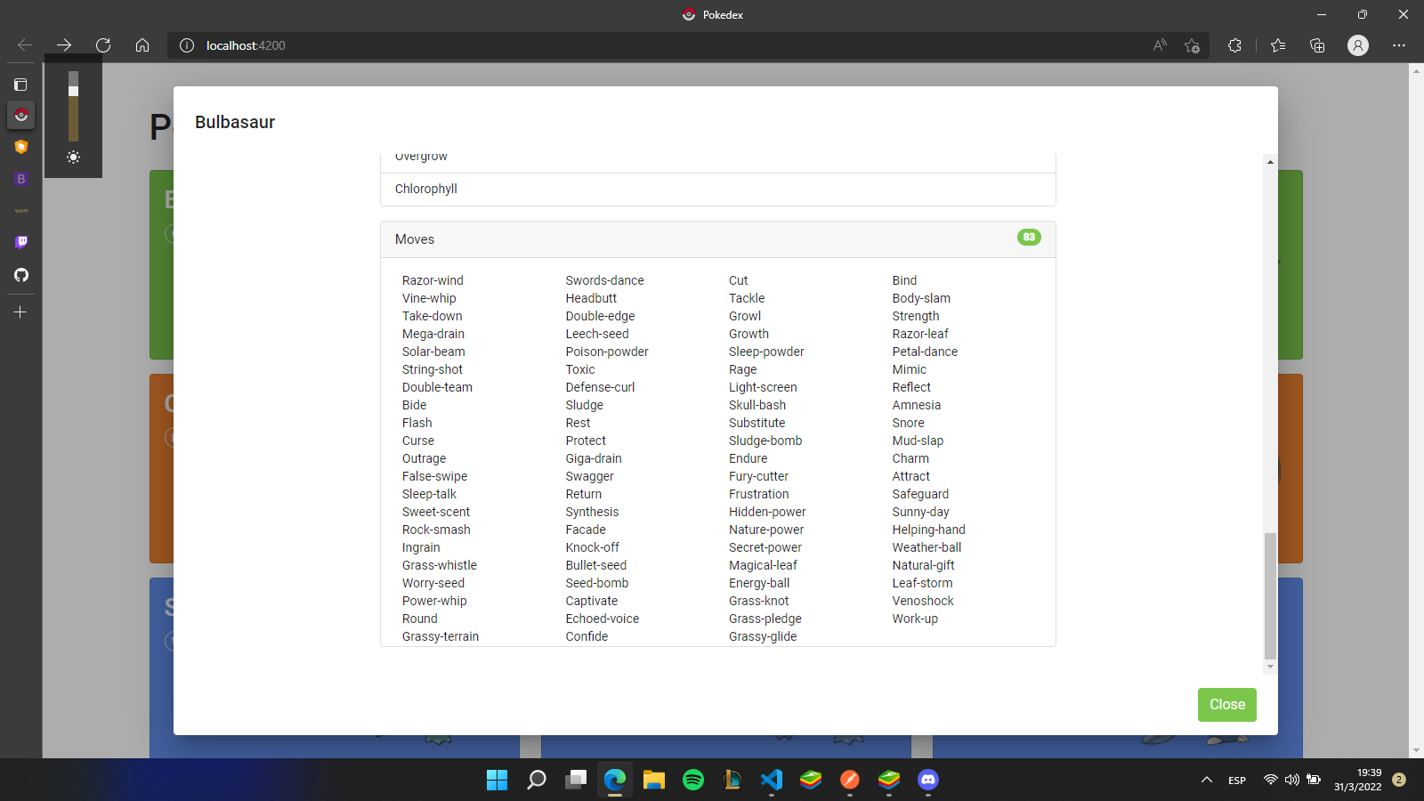 GitHub - Mikel26/Pokedex: A Pokedex using Angular, Bootstrap, Angular Material and PokeAPI.