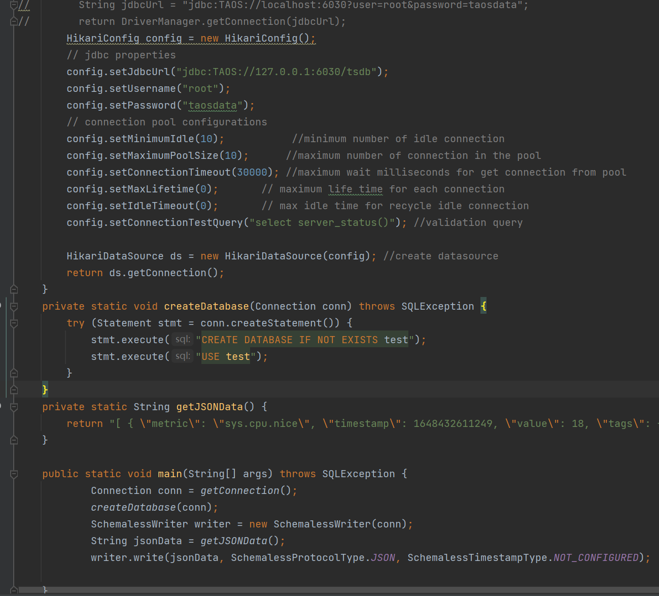 TDengine ERROR (2350): unknown connection：jdbc:TAOS://127.0.0.1:6030 · Issue #19184 · taosdata ...