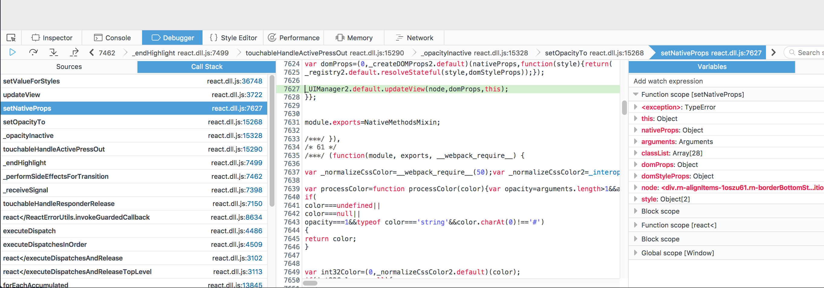 Typeerror 0 Is Read Only Only In Firefox · Issue 463 · Necolasreact Native Web · Github