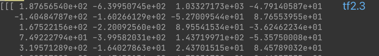 difference Between the output of conv1d with same input and weights for ...