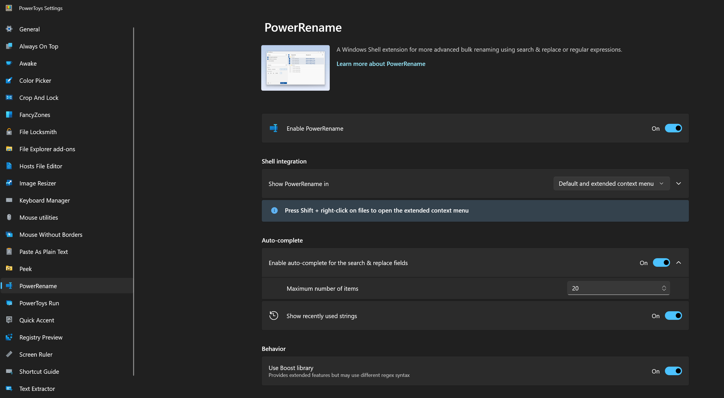 Power Rename no longer intergrated into default File Explorer Menu · Issue #28297 · microsoft ...