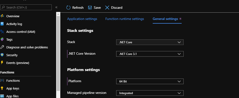 azure function 64bit not showing function when deployed · Issue #6559 · Azure/azure-functions ...