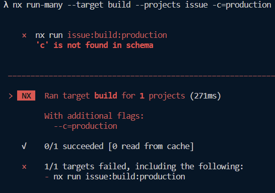 Unable To Specify Configuration For Run Many And Affected · Issue 10348 · Nrwlnx · Github