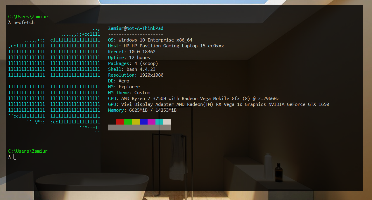 Display adapters/GPU shown in one line for Windows · Issue #1462 · dylanaraps/neofetch · GitHub